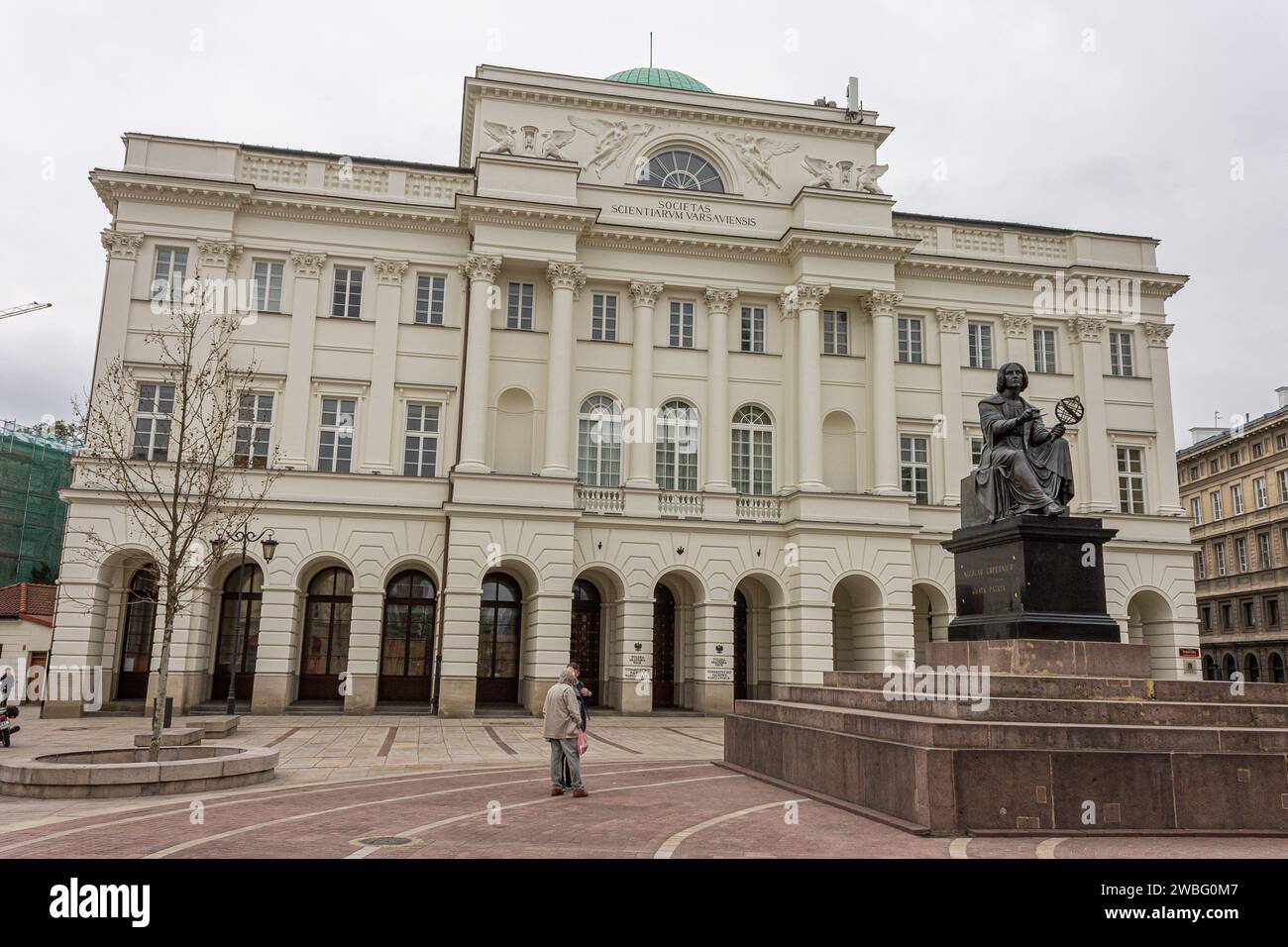Warsaw, Poland. Monument to Nicolaus Copernicus, a Renaissance ...