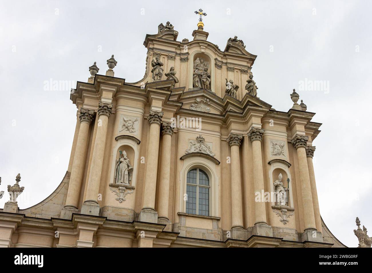 Warsaw, Poland. The Church of St. Joseph of the Visitationists (in ...