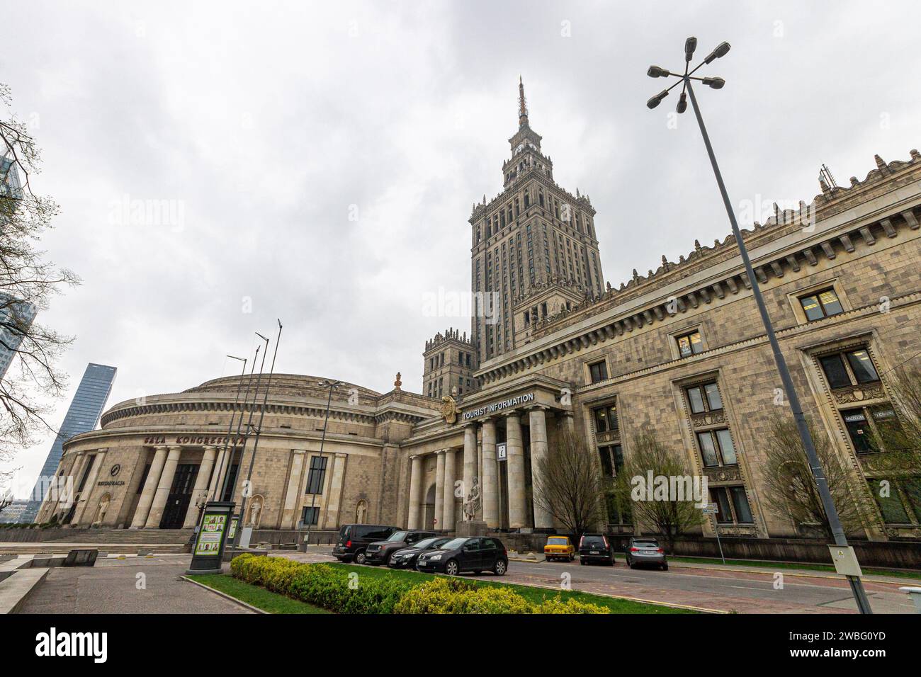 Warsaw, Poland. The Palace of Culture and Science (Palac Kultury i ...