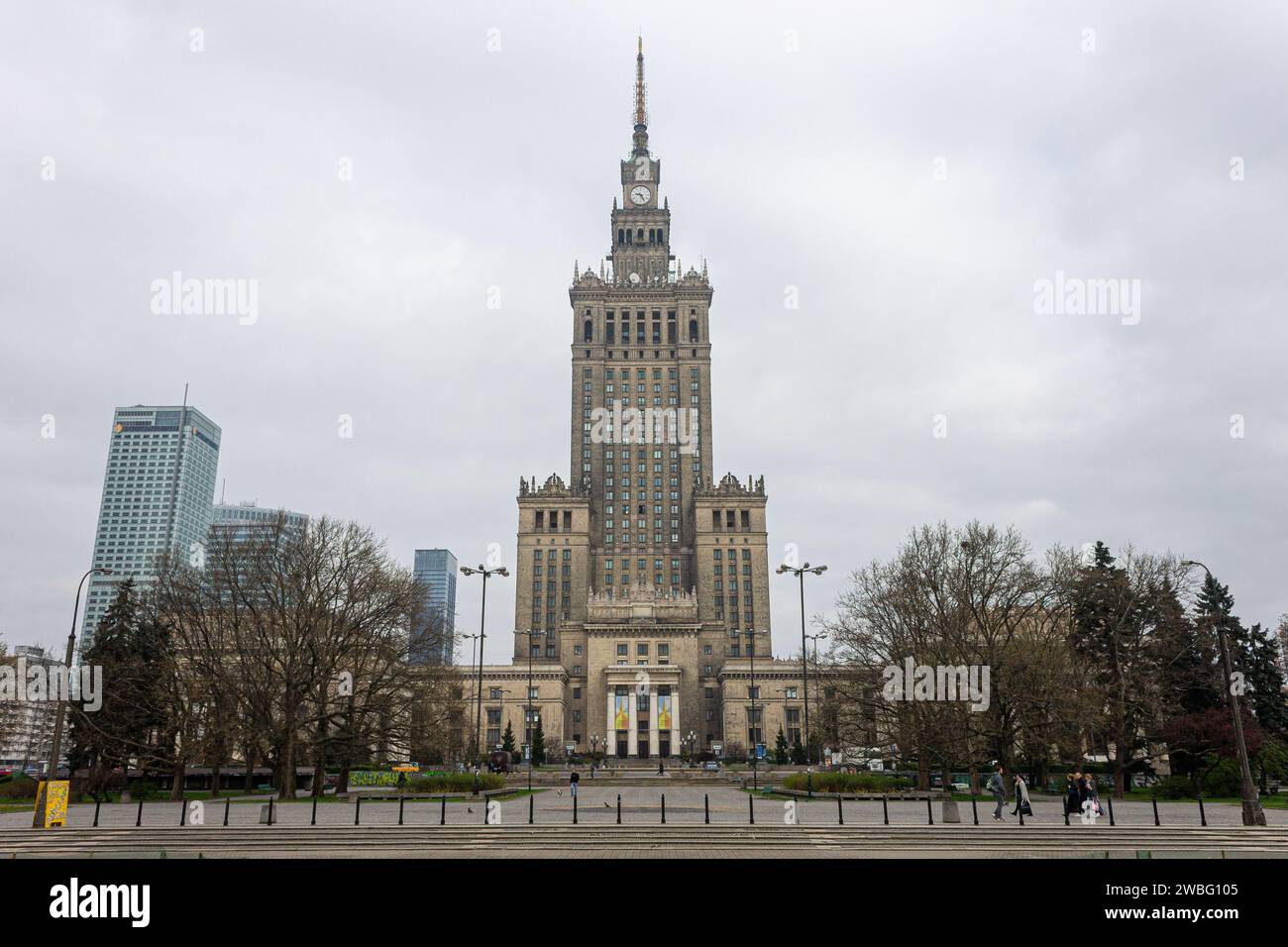 Warsaw, Poland. The Palace of Culture and Science (Palac Kultury i ...