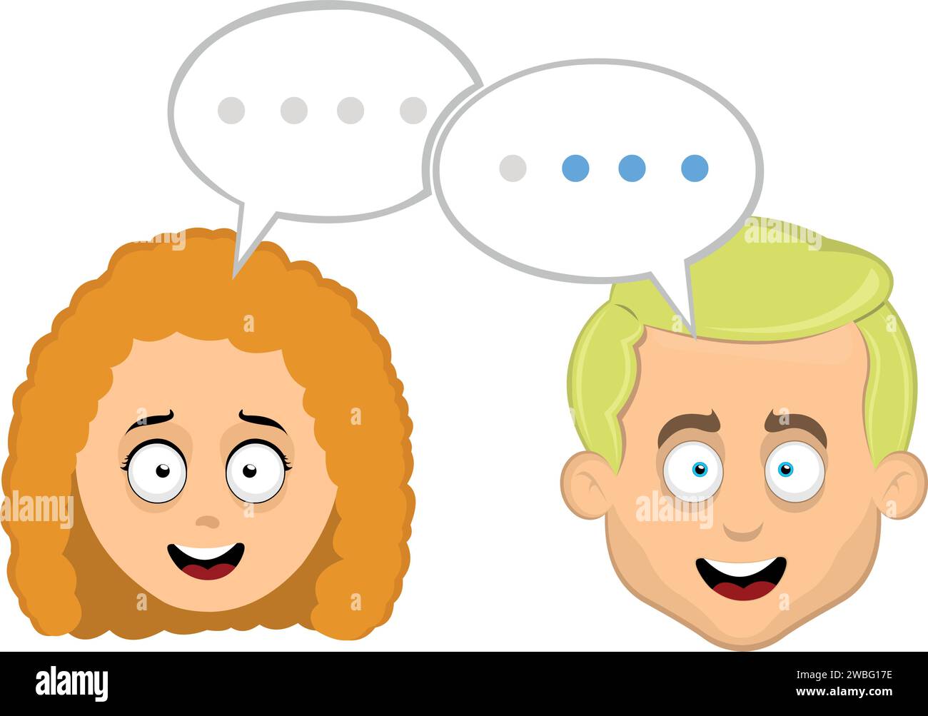 Talking head icon hi-res stock photography and images - Alamy