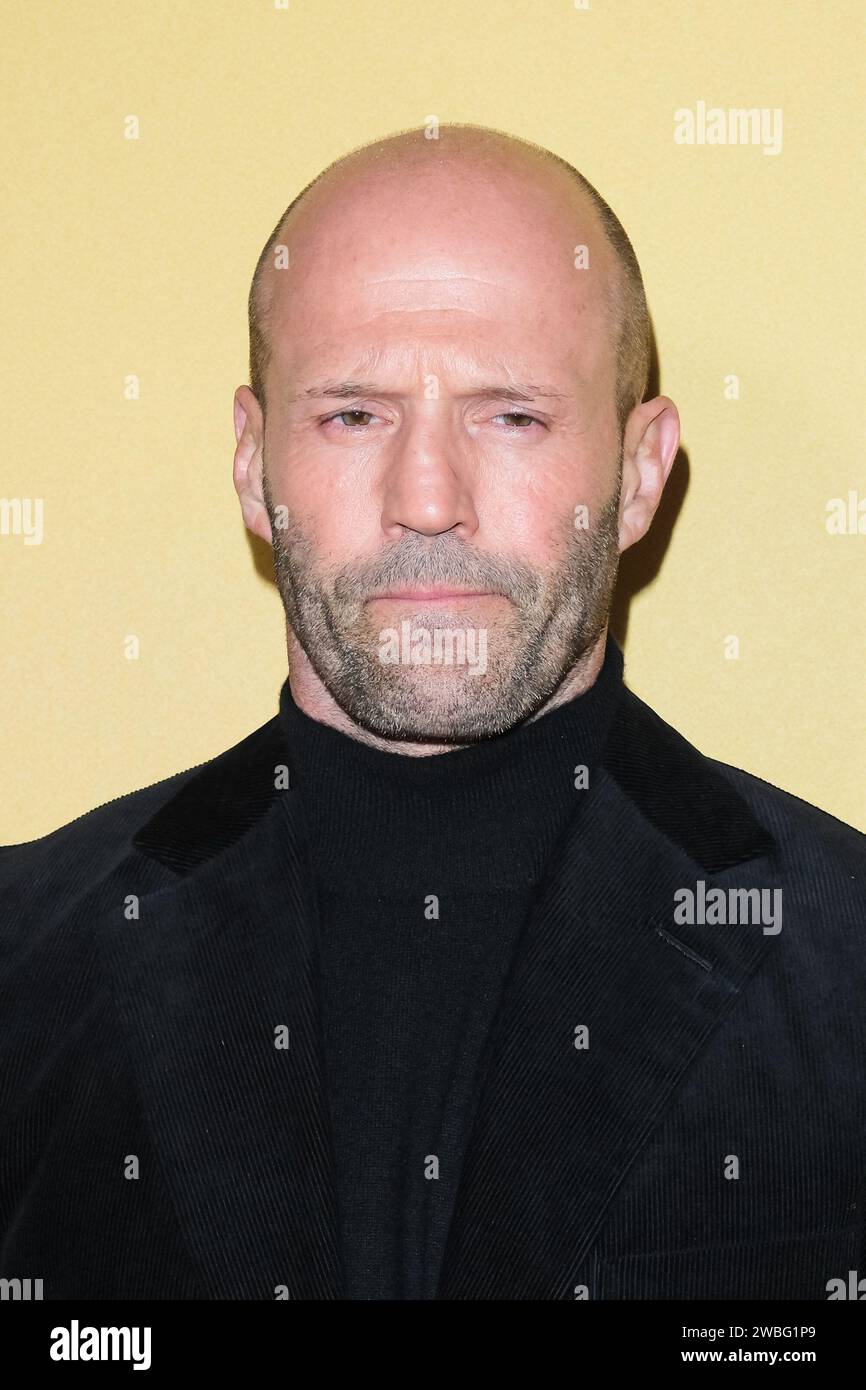 The Vue, Leicester Square, London, UK. 10 January 2024. Jason Statham ...