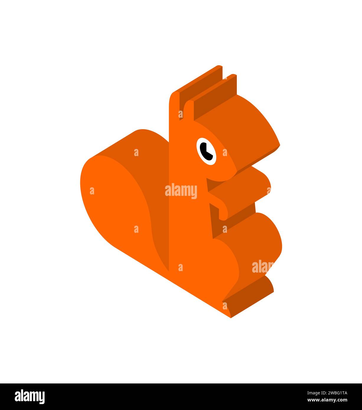 Bushy tail animal Stock Vector Images - Alamy