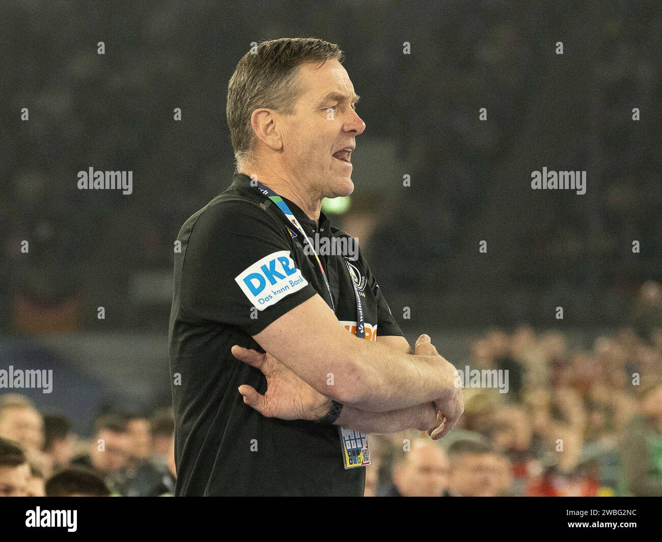 Alfred Gislason (Deutschland, Trainer) puscht seine Mannschaft. GER ...