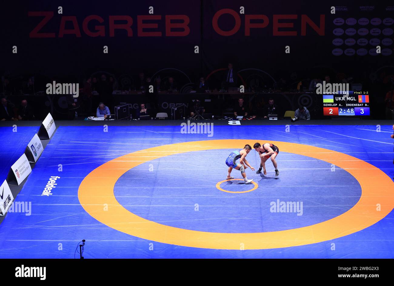 Zagreb, Croatia. 10th Jan, 2024. International Wrestling Tournament ...
