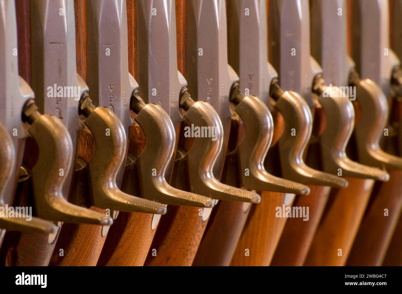 Organ of muskets, Springfield Armory National Historic Site ...