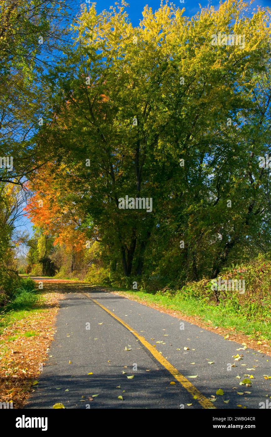 Norwottuck rail trail state park hi-res stock photography and images ...