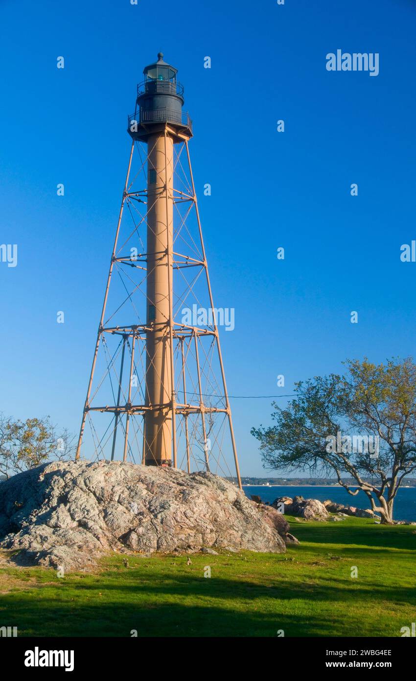 Marblehead Lighthouse, Chandler Hovey Park, Marblehead, Massachusetts ...