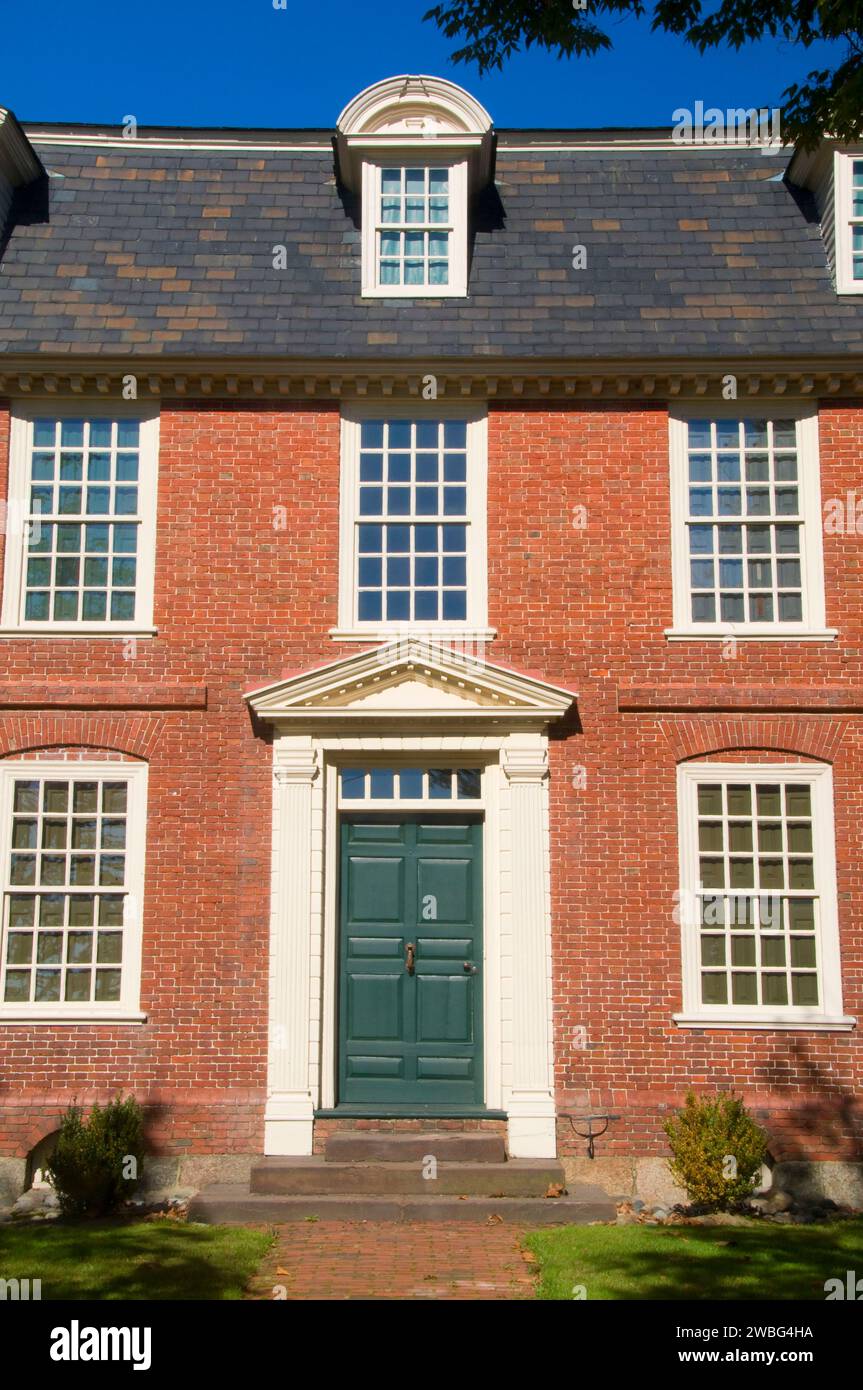 Derby House, Salem Maritime National Historic Site, Massachusetts Stock ...