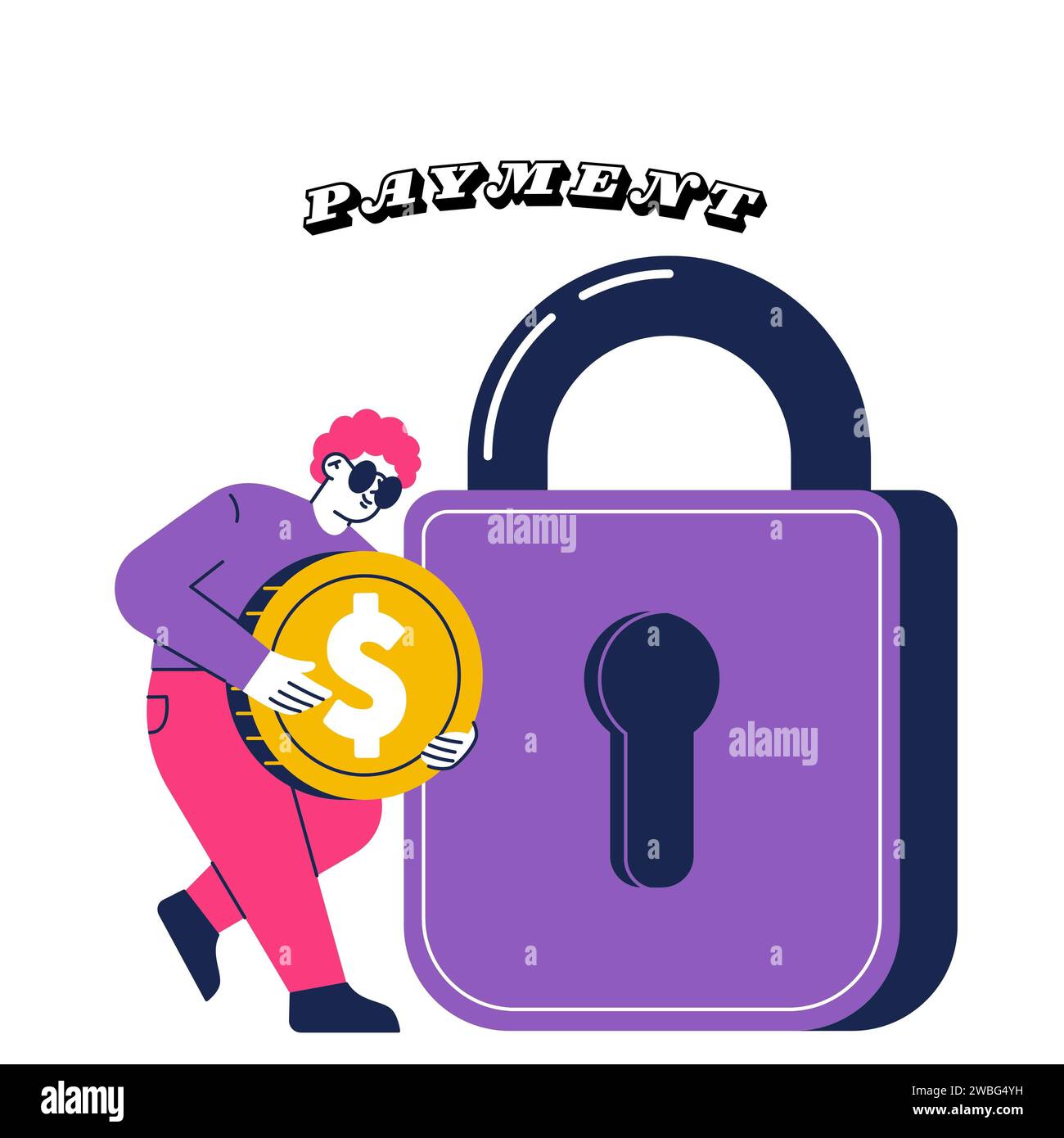 Banking illustration, simple investment | vector elevated banking ...