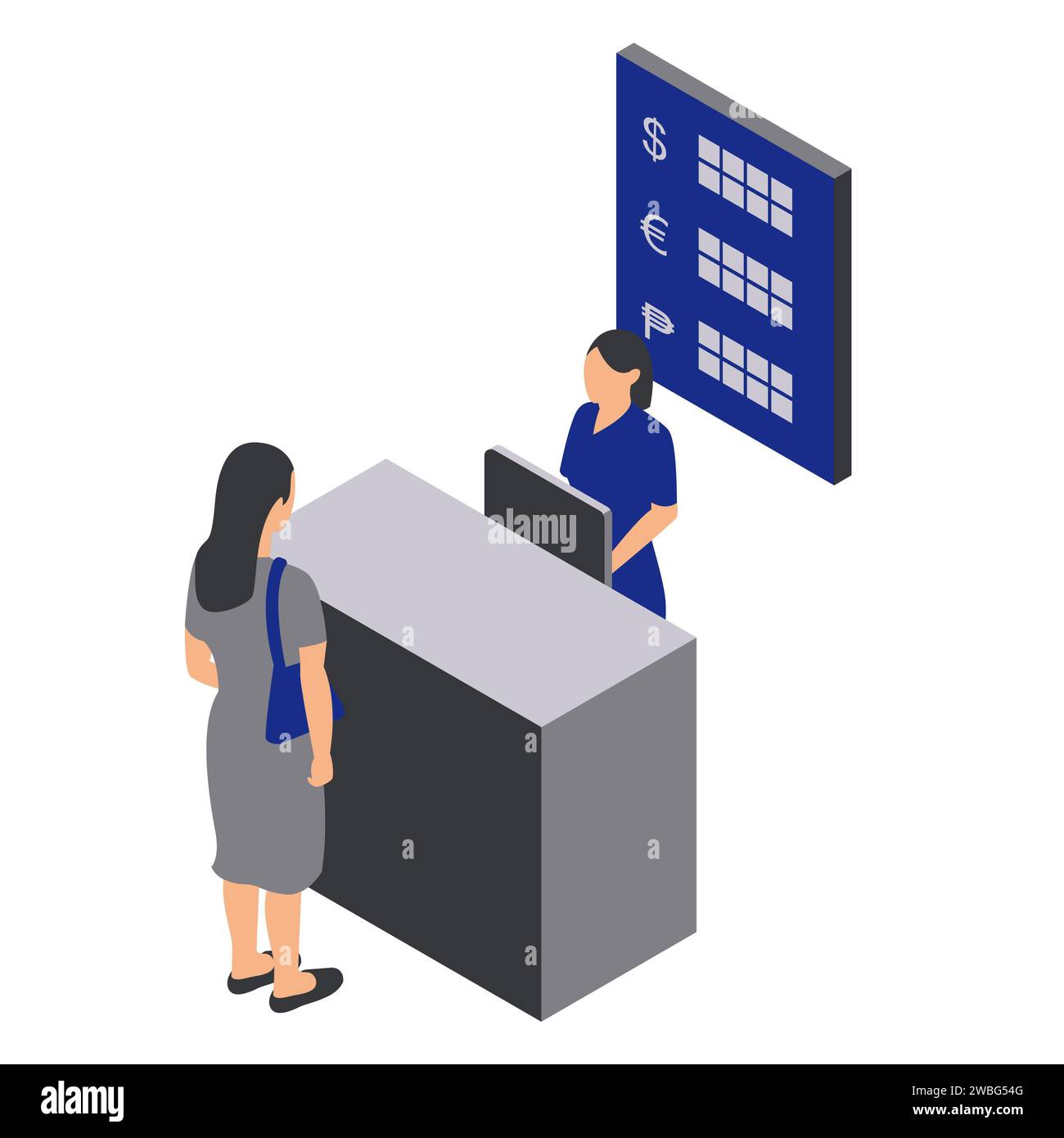 Banking illustration, simple investment | vector elevated banking ...