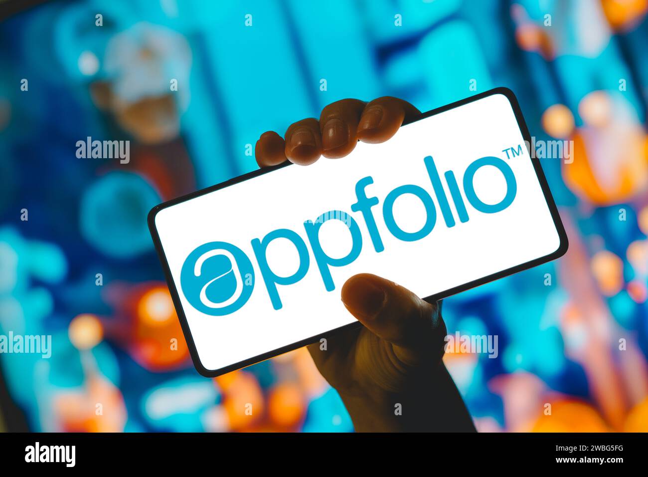 Brazil. 10th Jan, 2024. In this photo illustration, the AppFolio, Inc ...