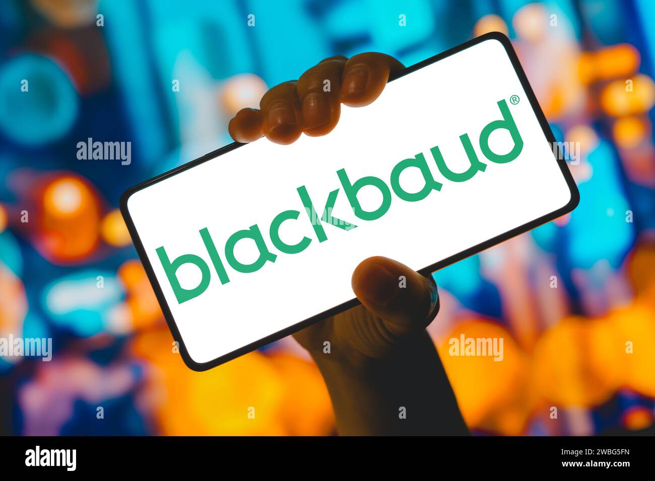 Brazil. 10th Jan, 2024. In this photo illustration, the Blackbaud, Inc ...