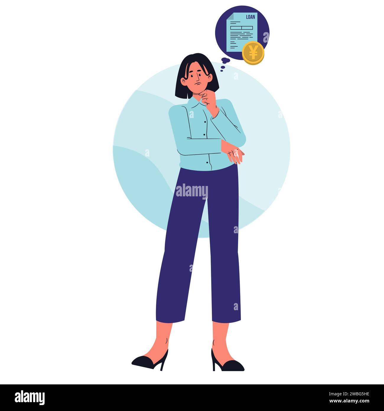 Banking illustration, simple investment | vector elevated banking ...