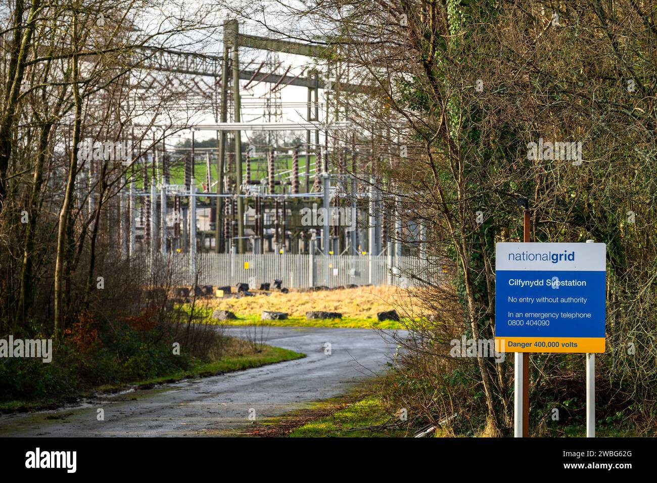 Cilfynydd substation hi-res stock photography and images - Alamy