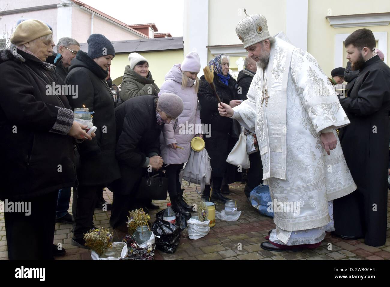 Non Exclusive: VINNYTSIA, UKRAINE - JANUARY 6, 2024 - Metropolitan of ...