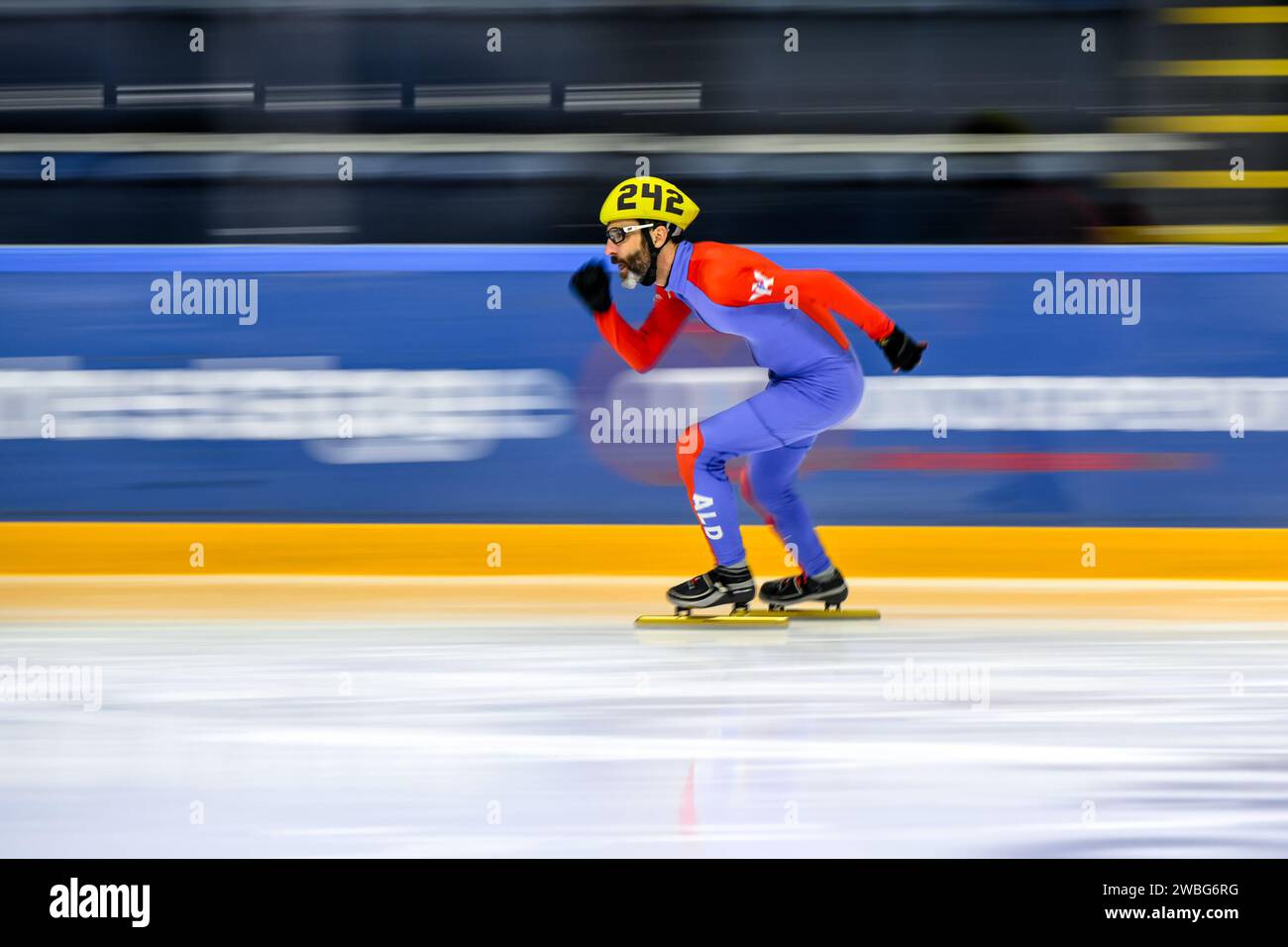 Nottingham, UK. 07th Jan, 2024. Peter Carr of Aldwych Speed Club during ...