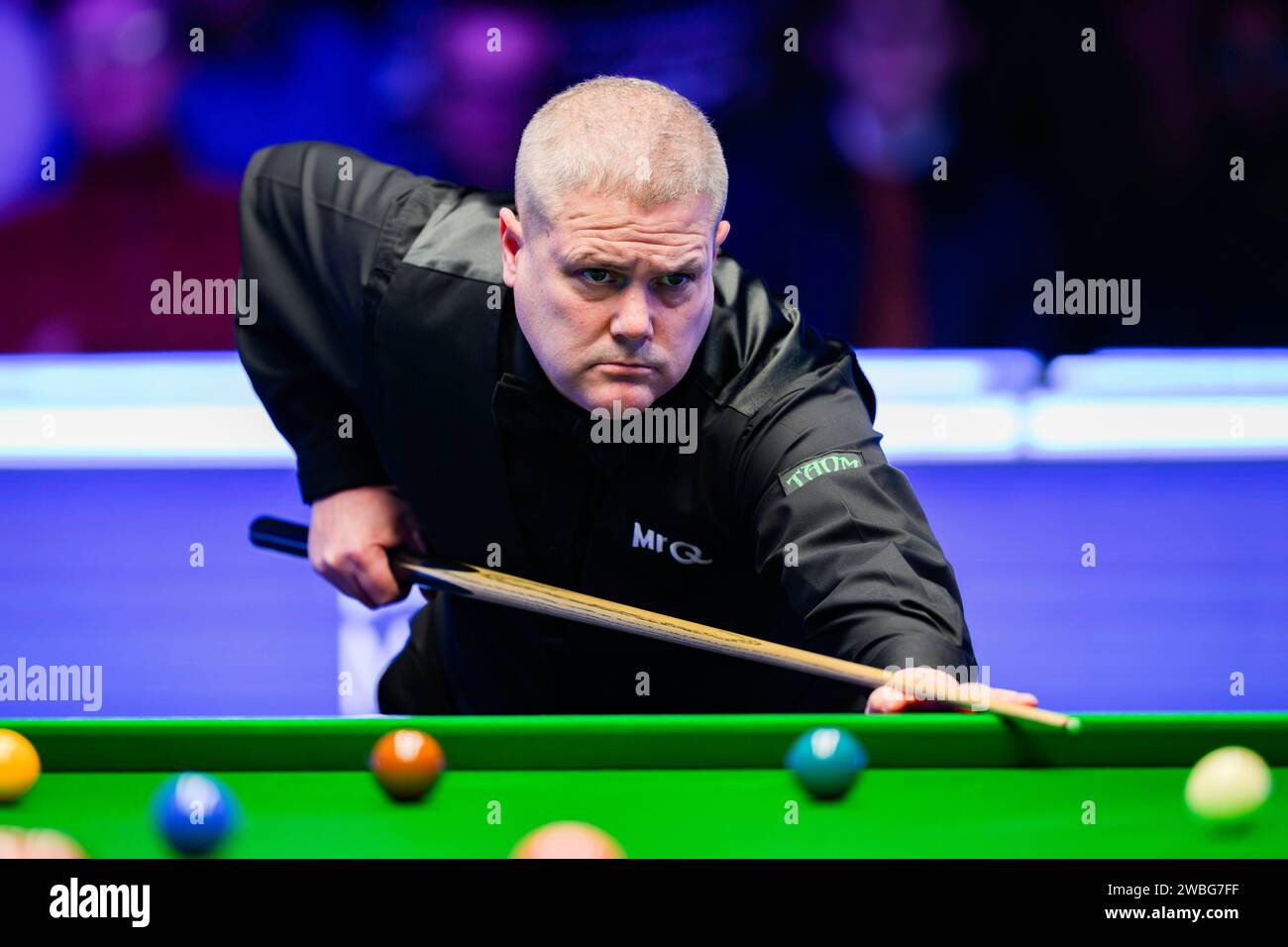 LONDON, UNITED KINGDOM. 10th Jan, 2024. Robert Milkins in day 3 match ...