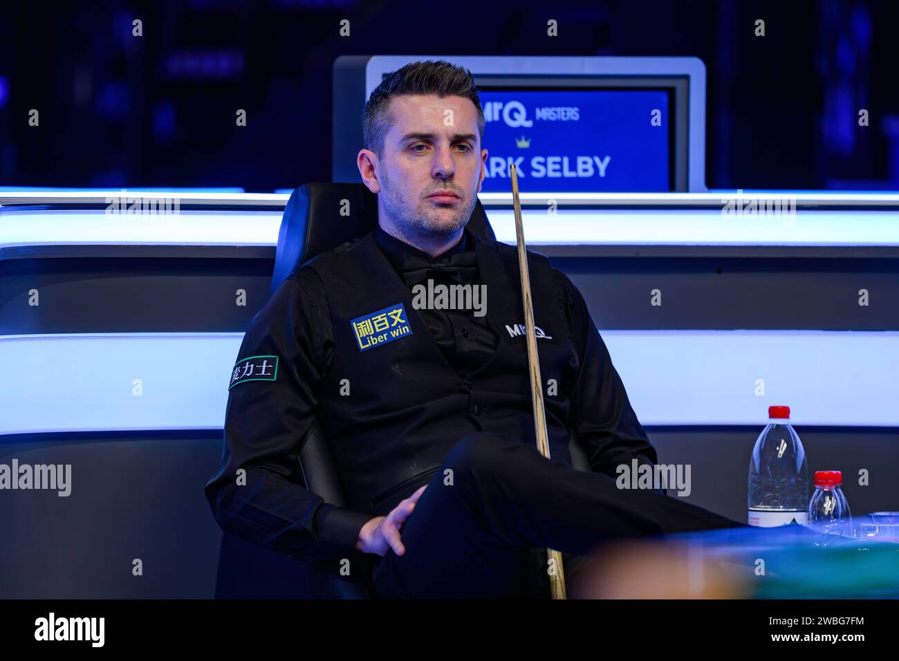 LONDON, UNITED KINGDOM. 10th Jan, 2024. Mark Selby in day 3 match ...