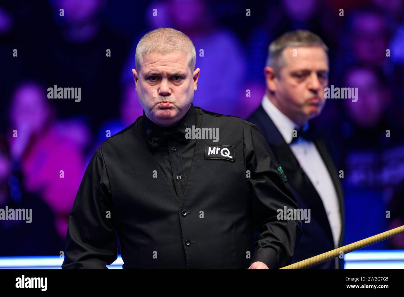 LONDON, UNITED KINGDOM. 10th Jan, 2024. Robert Milkins in day 3 match ...