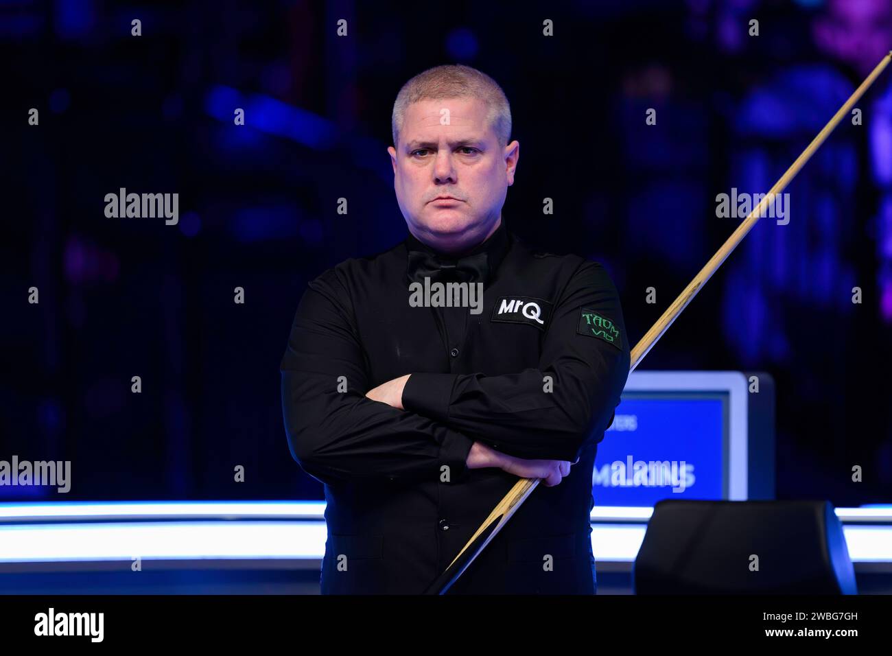 LONDON, UNITED KINGDOM. 10th Jan, 2024. Robert Milkins in day 3 match ...