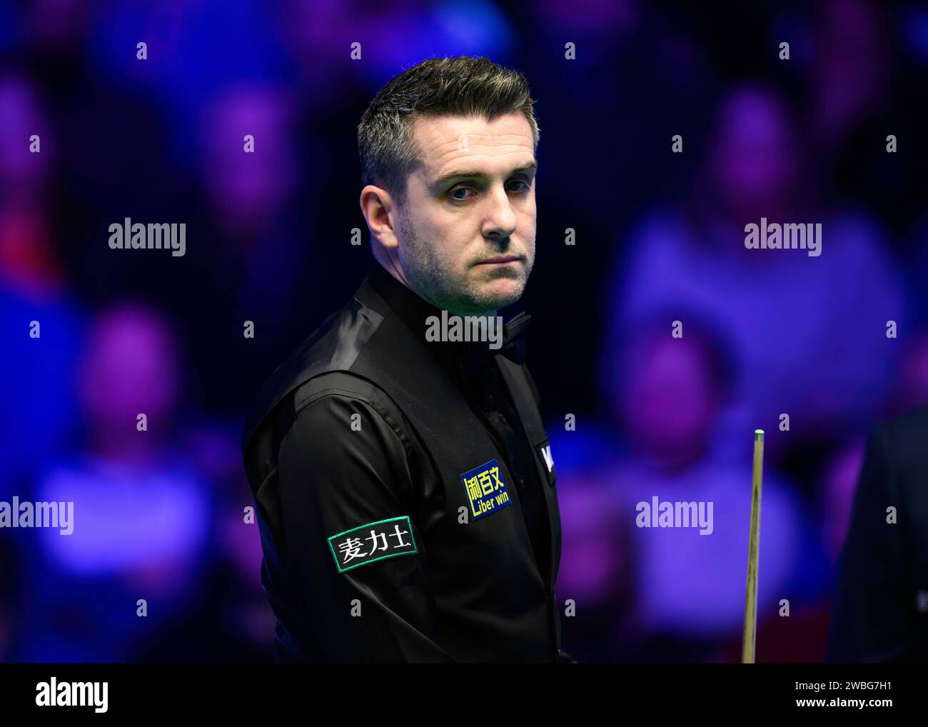 LONDON, UNITED KINGDOM. 10th Jan, 2024. Mark Selby in day 3 match ...