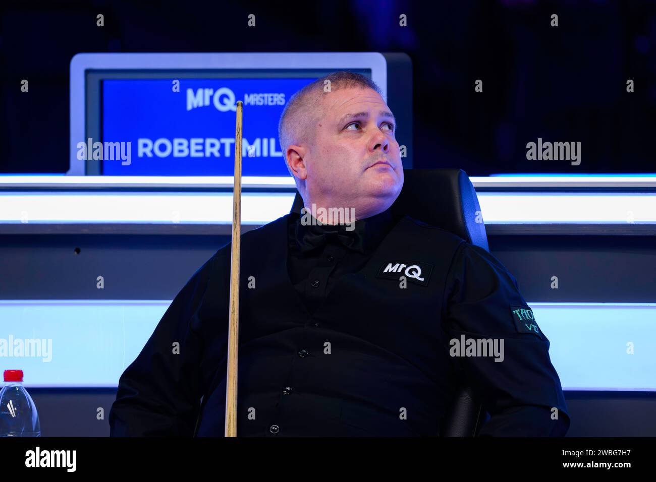 LONDON, UNITED KINGDOM. 10th Jan, 2024. Robert Milkins in day 3 match ...