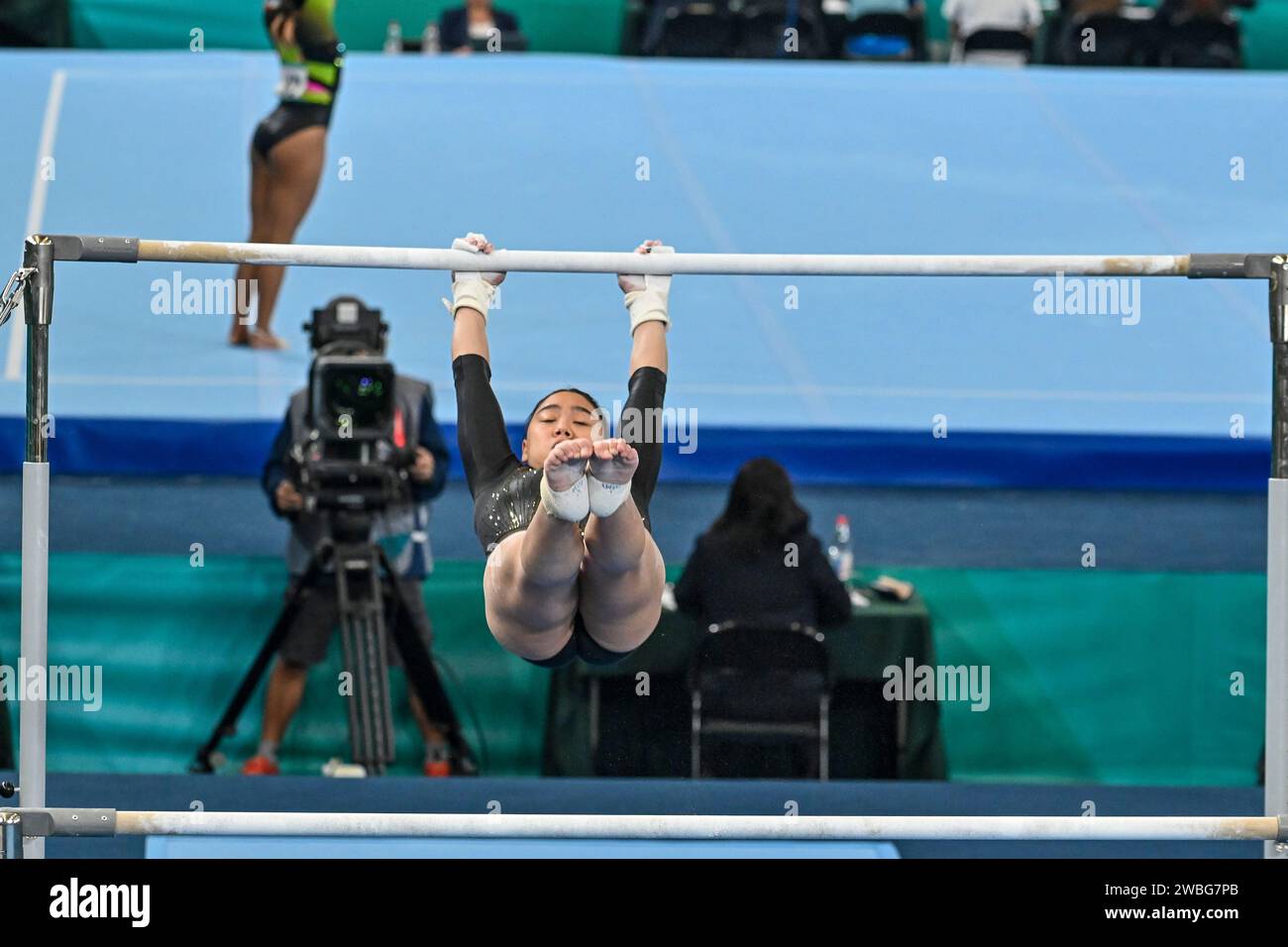 Santiago, Chile, October 23, 2023, Aurelie Tran (CAN) during Gymnastics ...