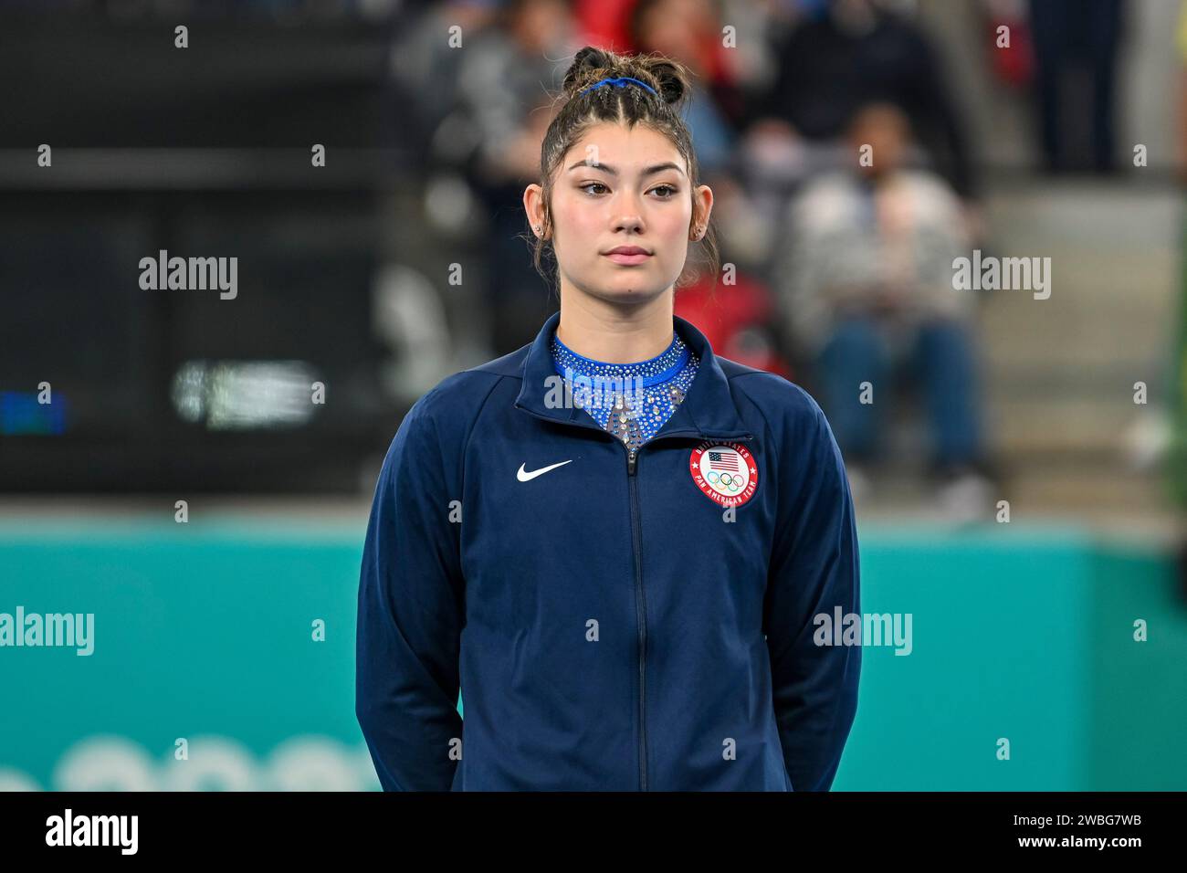 Santiago, Chile, October 23, 2023, Kayla Dicello (USA) (gold during ...