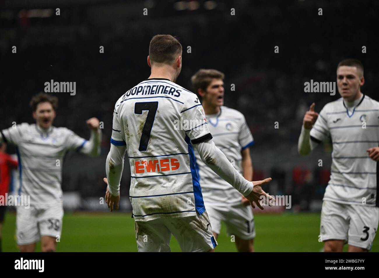 Teun Koopmeiners of Atalanta BC celebrating after a goal Coppa Italia ...
