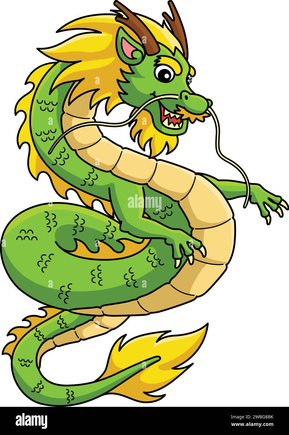 Year of the Dragon Cartoon Colored Clipart Stock Vector Image & Art - Alamy