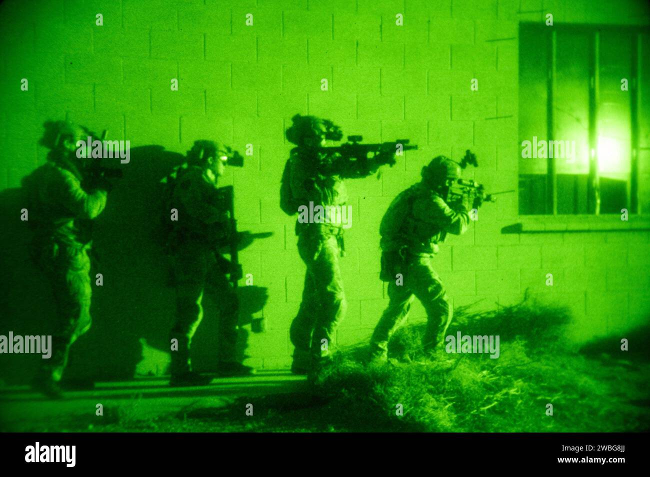 West Coast-based Naval Special Warfare (NSW) operators secure a ...