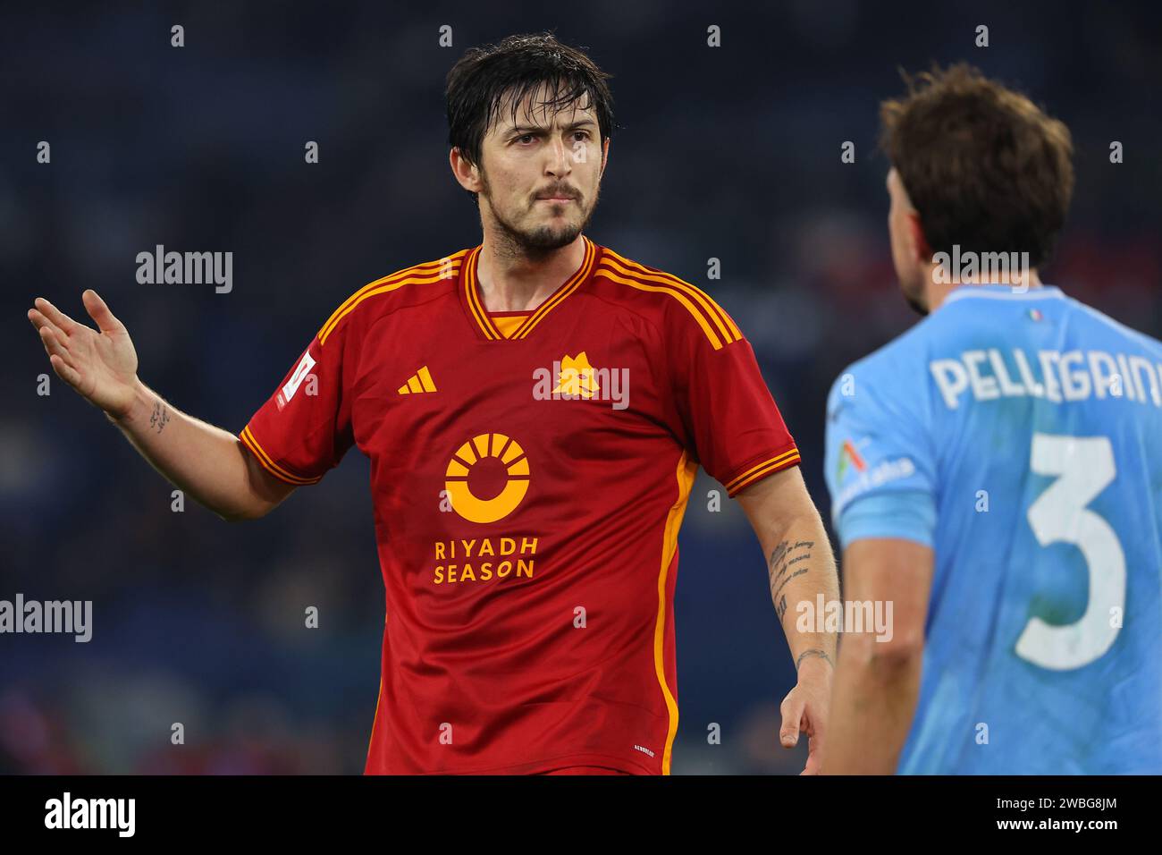 Rome, Italy. 10th Jan, 2024. Rome, Italy 10.01.2024: Sardar Azmoun of ...