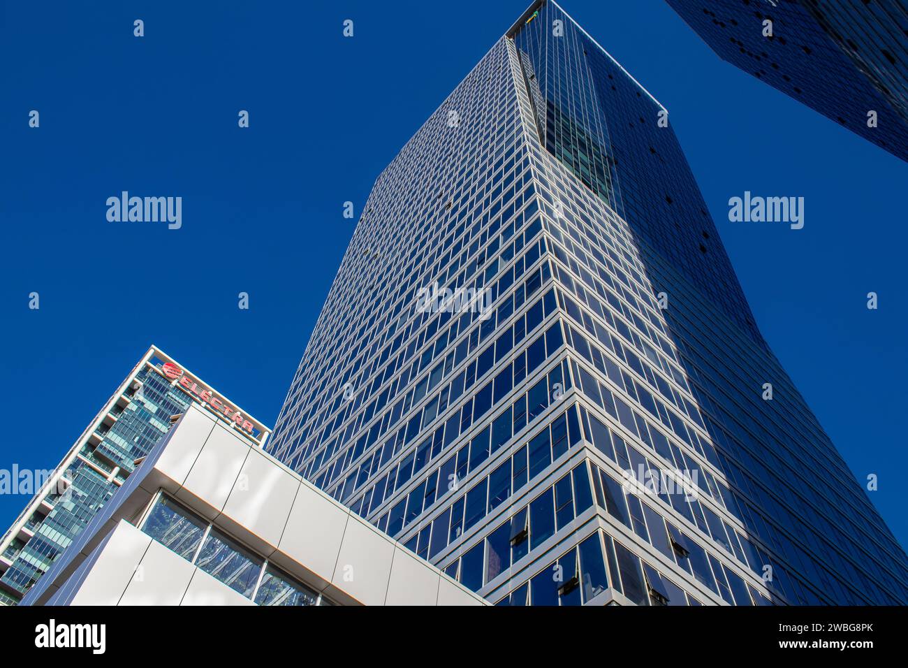 Tel Aviv, Israel – January 10, 2024 Cityscape of Tel Aviv, iconic city ...