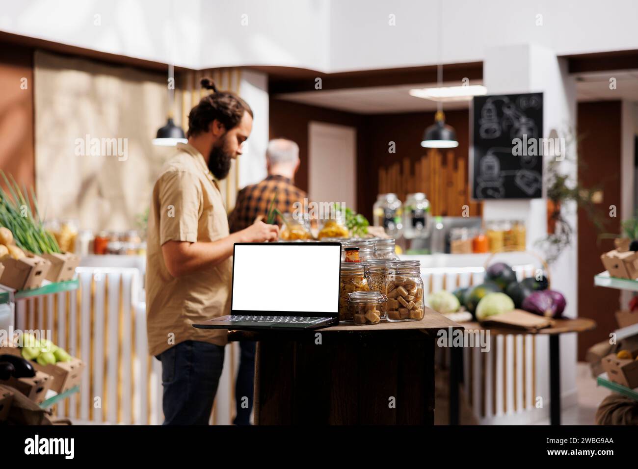 Bulk products supermarket pesticides hi-res stock photography and ...