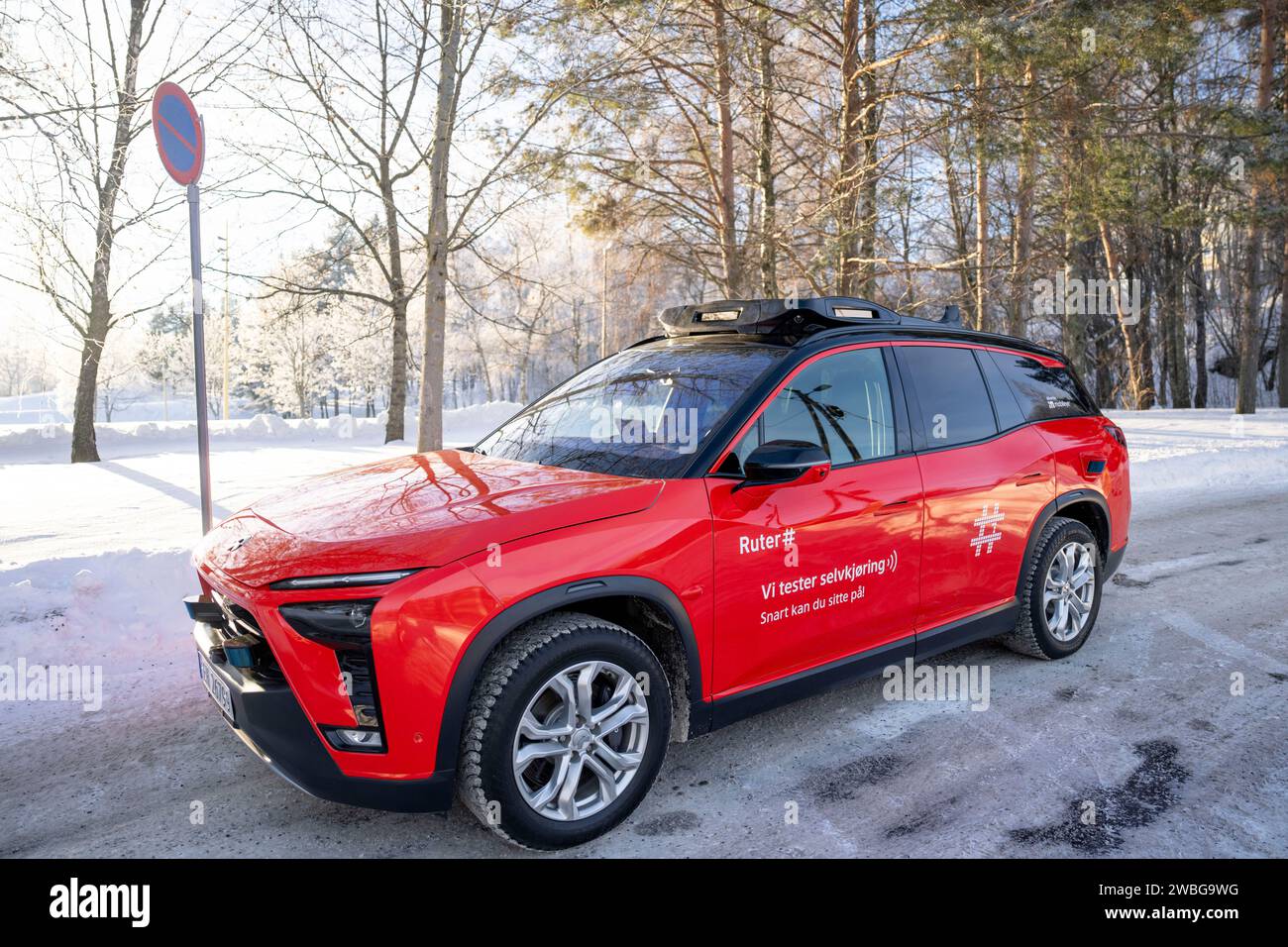 Oslo 20240110.Ruter (norwegian publicly owned company responsible for ...