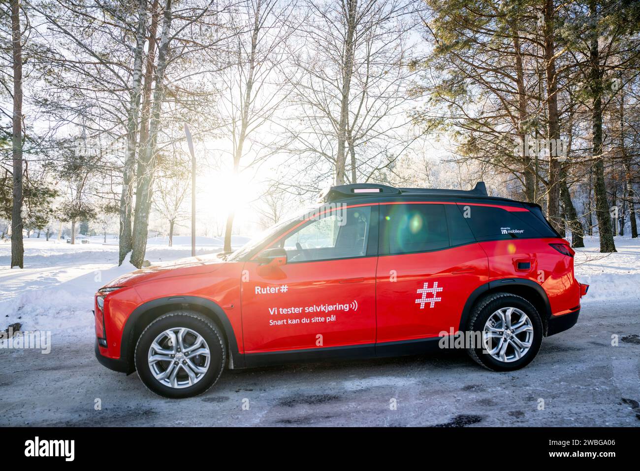 Oslo 20240110.Ruter (norwegian publicly owned company responsible for ...