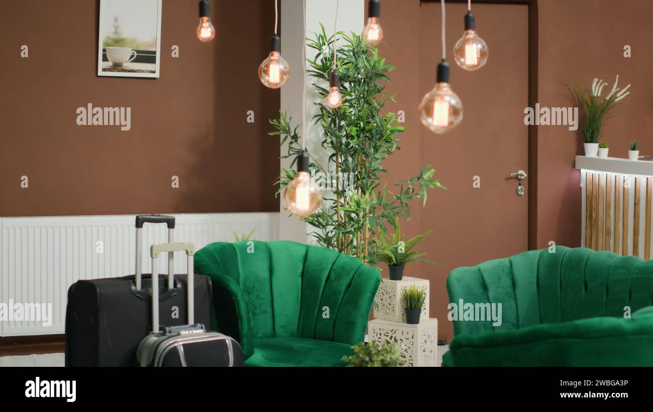 Empty registration front desk in hi-res stock photography and images ...