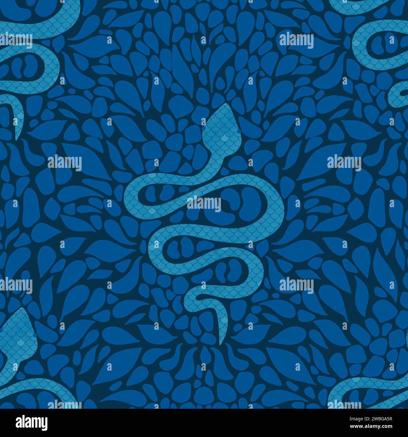 Cartoon animals seamless snakes pattern for wrapping paper and fabrics ...