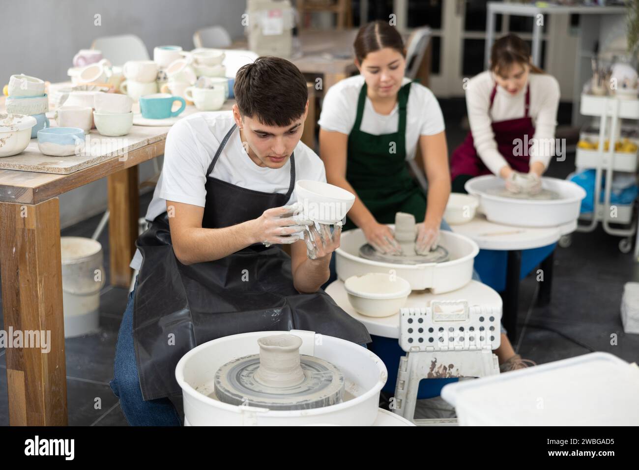 Clay man model holding hi-res stock photography and images - Alamy