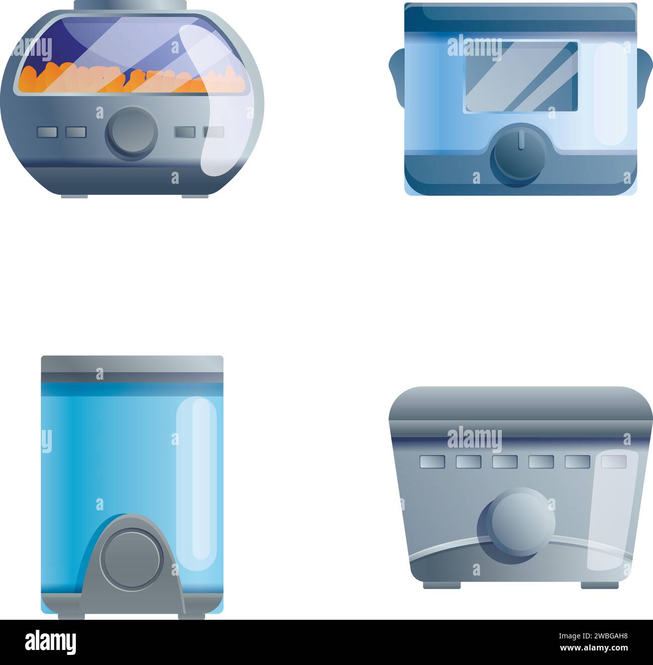 Air fryer illustration Stock Vector Images - Alamy