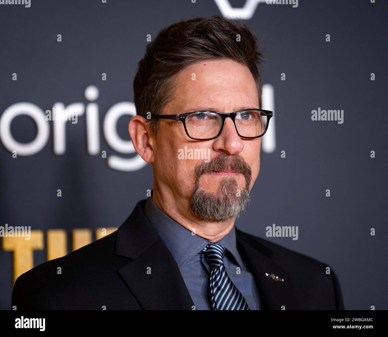 David Ayer poses for photographers upon arrival at the UK premiere of ...