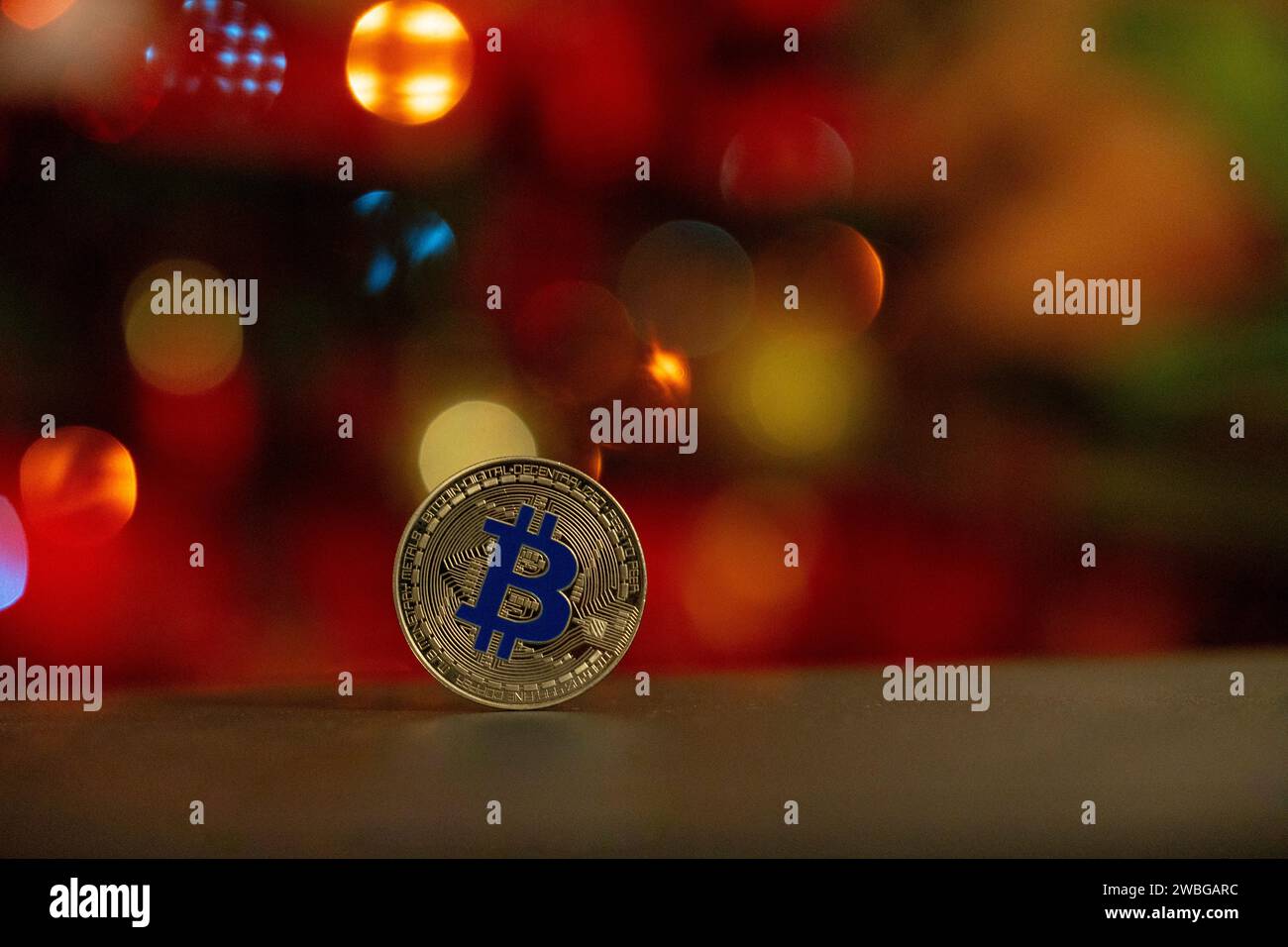 Digital currency physical metal bitcoin coin. Cryptocurrency mining ...