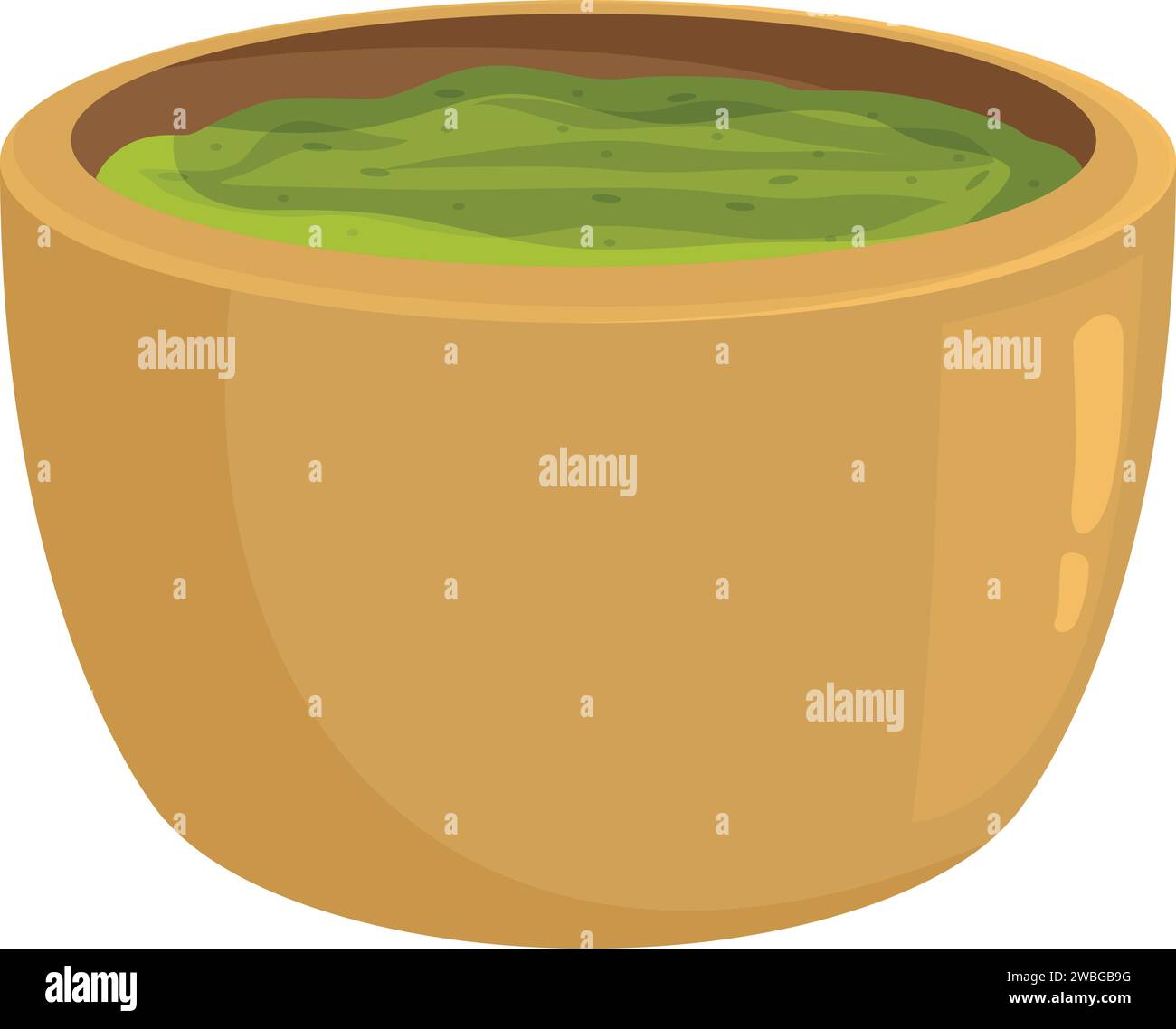 Food aromatic pesto icon cartoon vector. Sauce natural basil. Garlic ...