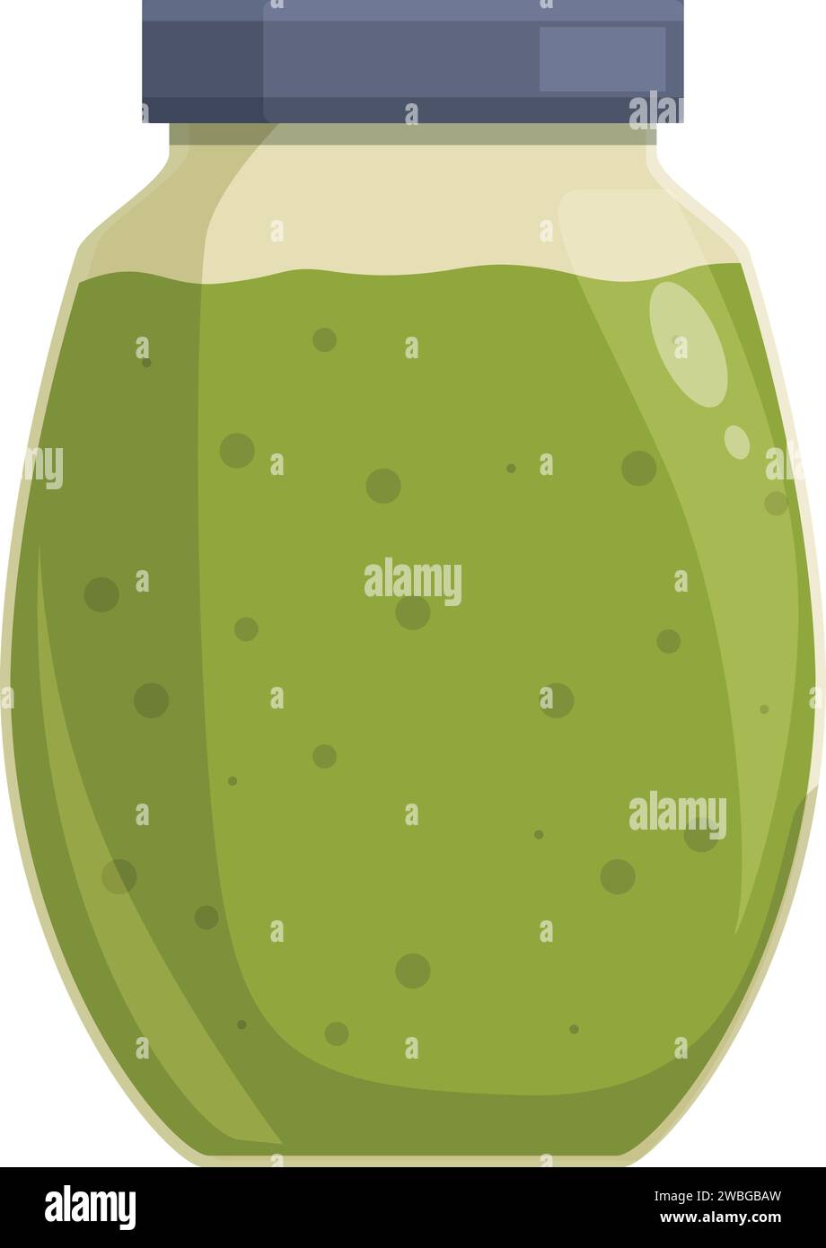 Dish green cooking icon cartoon vector. Plant salad. Pesto food basil ...