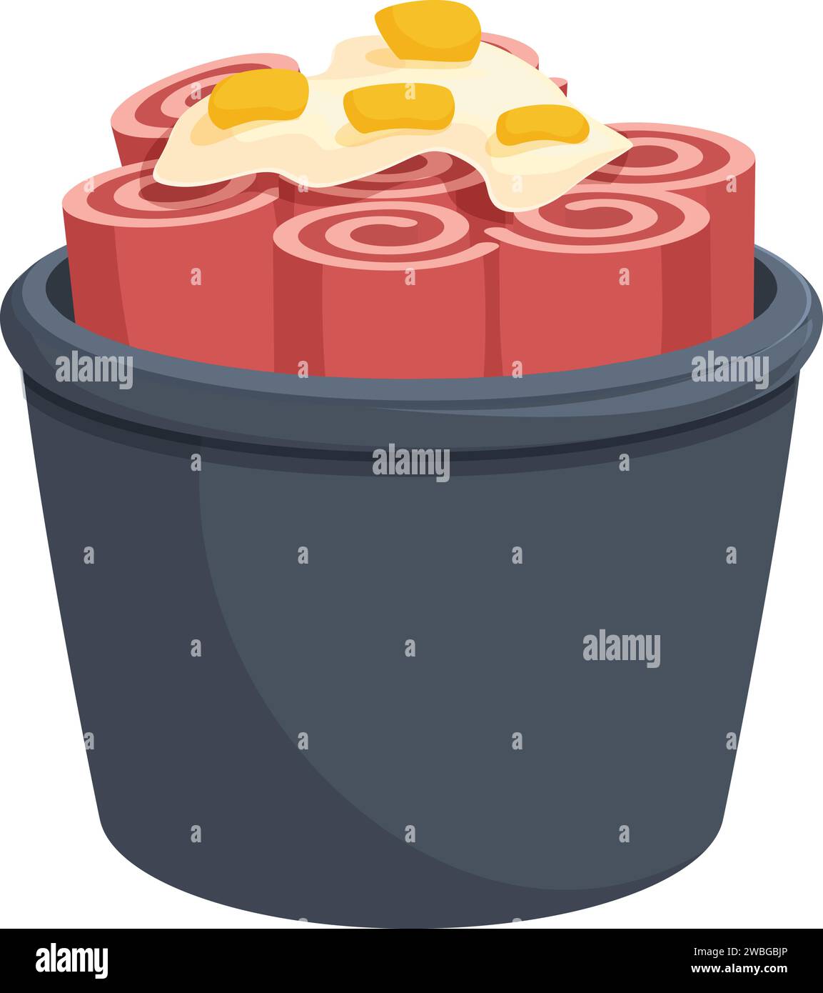 Dairy Mix Icy Food Icon Cartoon Vector Fried Ice Cream Summer Party Stock Vector Image And Art