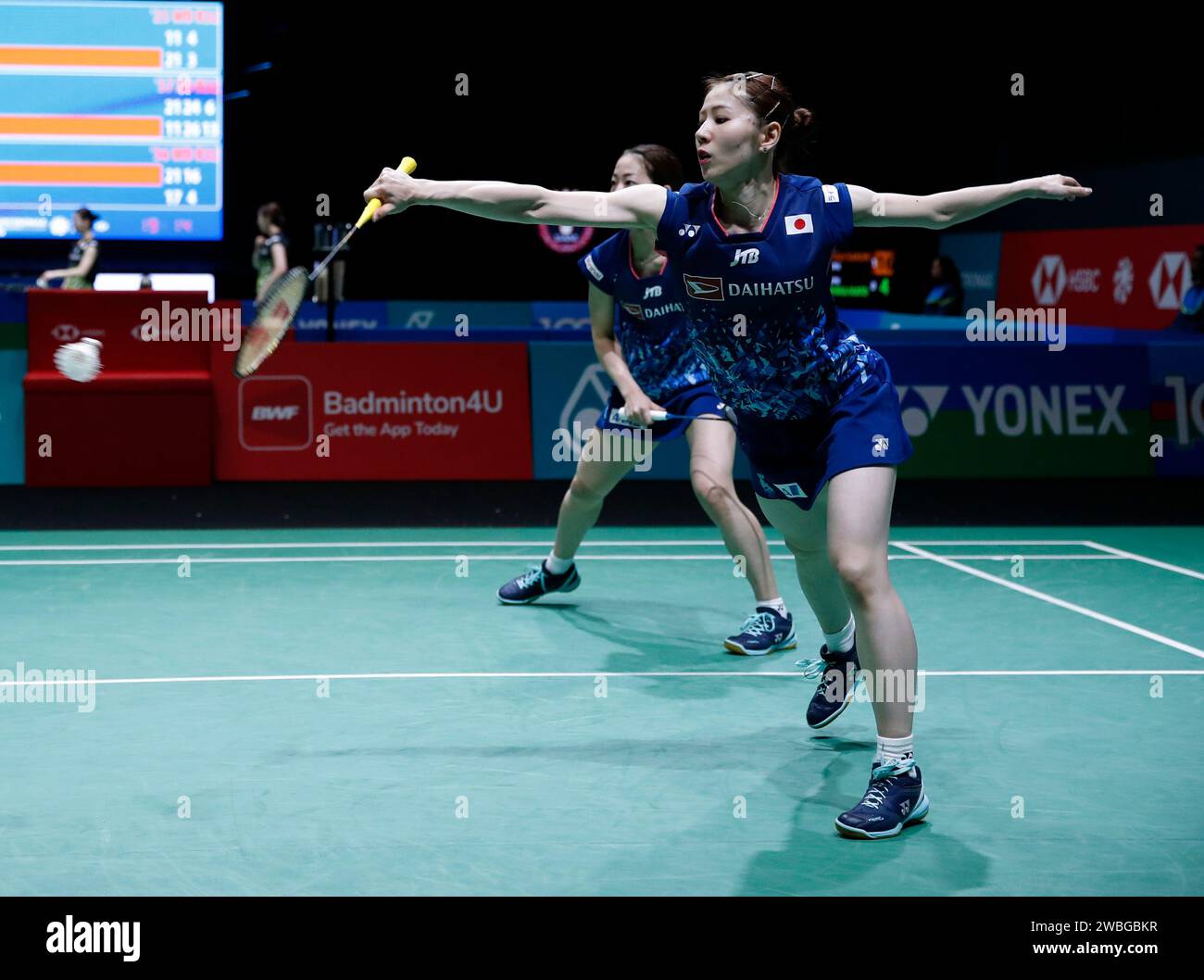 Kuala Lumpur, Malaysia. 10th Jan, 2024. Nami Matsuyama and Chiharu ...