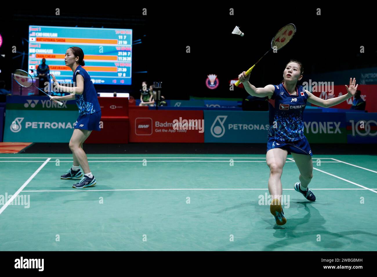 Kuala Lumpur, Malaysia. 10th Jan, 2024. Nami Matsuyama and Chiharu ...