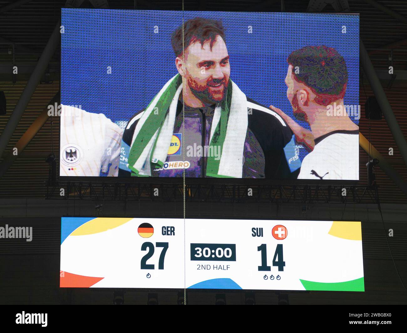 Deutschland besiegt die Schweiz mit 27:14. GER, Deutschland vs. Schweiz ... Deutschland besiegt die Schweiz mit 27:14. GER, Deutschland vs. Schweiz ...
