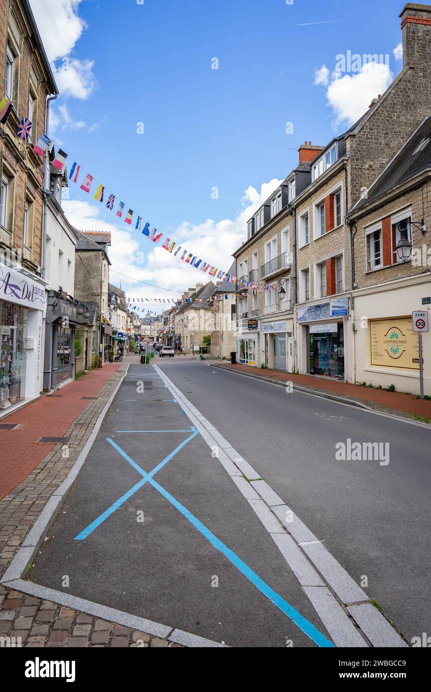 Some Historic buildings from World War 2, In the center of Carentan ...